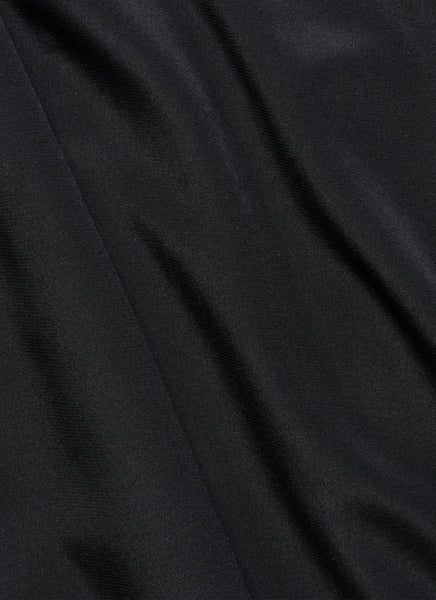 EVE TOP Classic - Japansk inspireret i sort luksuøs silke crepe ...